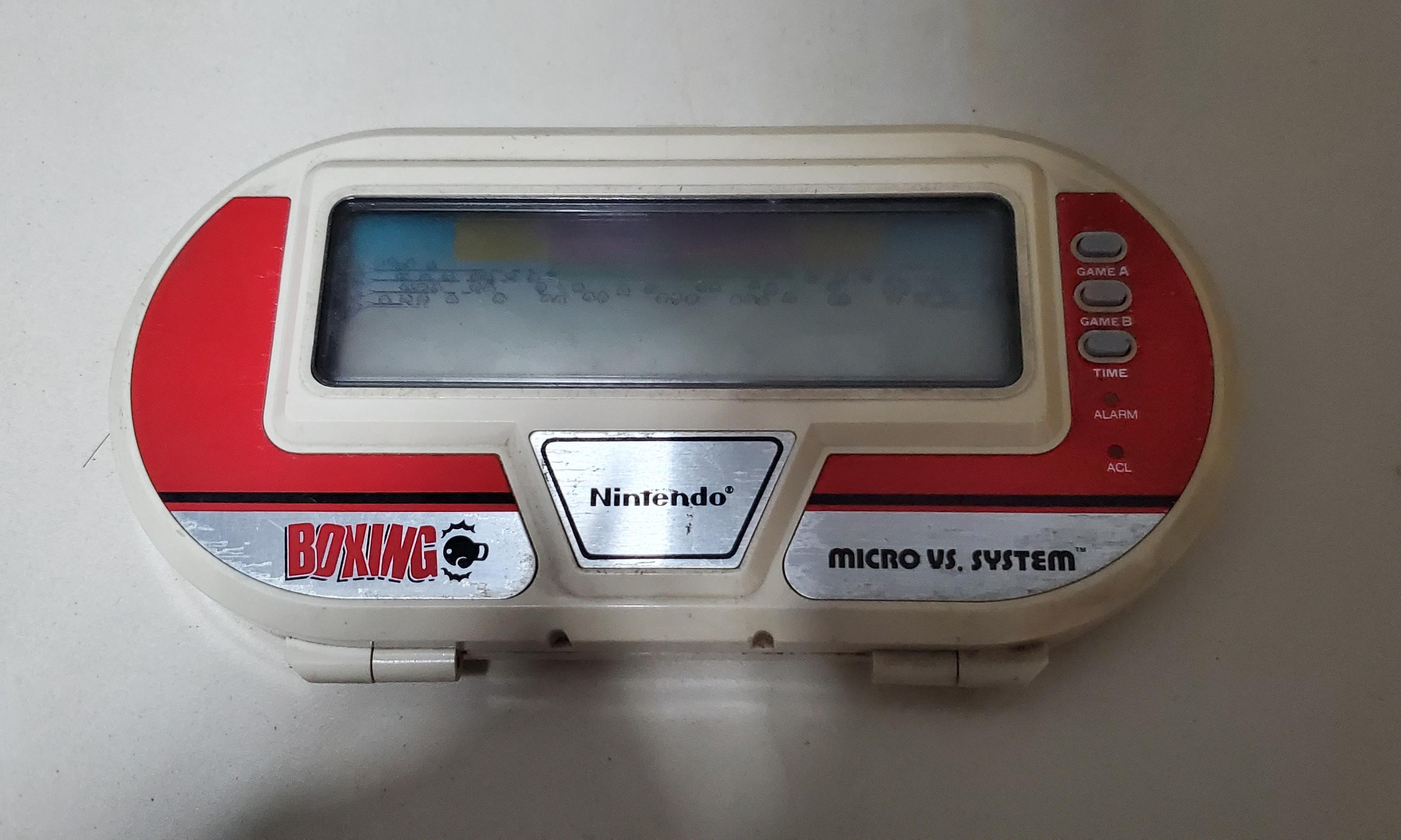 Nintendo MICRO VS SYSTEM BOXING, 電子遊戲, 電子遊戲機, Nintendo 任天堂 - Carousell