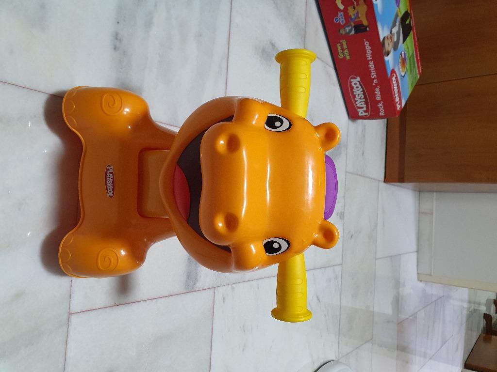 Playskool 3in1 Hippo rock, ride walker, Babies & Kids, Infant Playtime ...