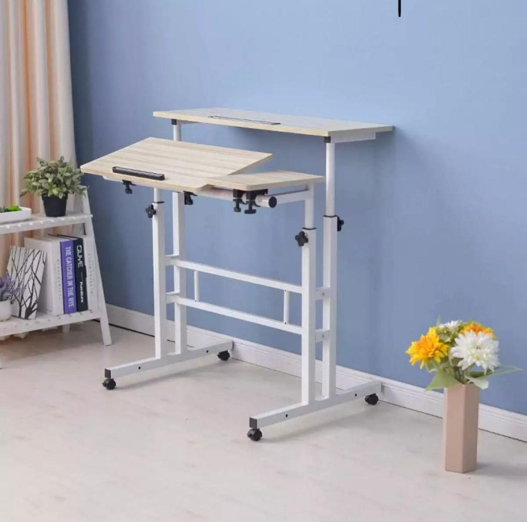 Portable computer table, Furniture & Home Living, Furniture, Tables ...