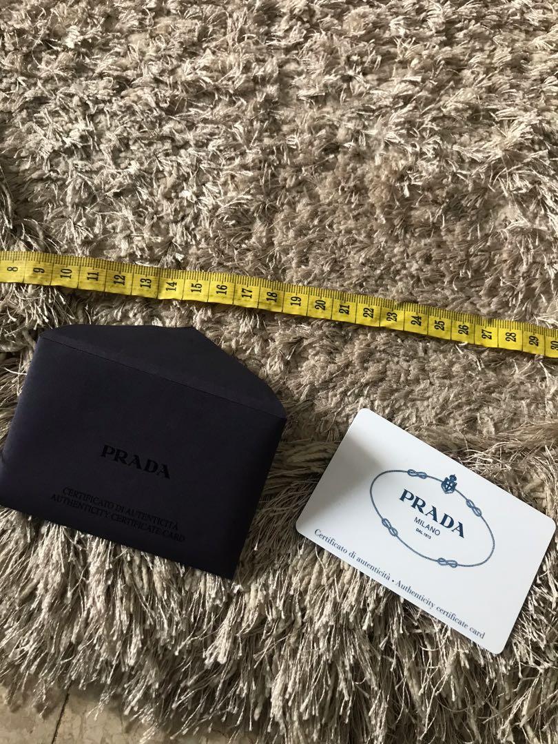 Prada authentic card tas original beli milan kartu otentik prada ...