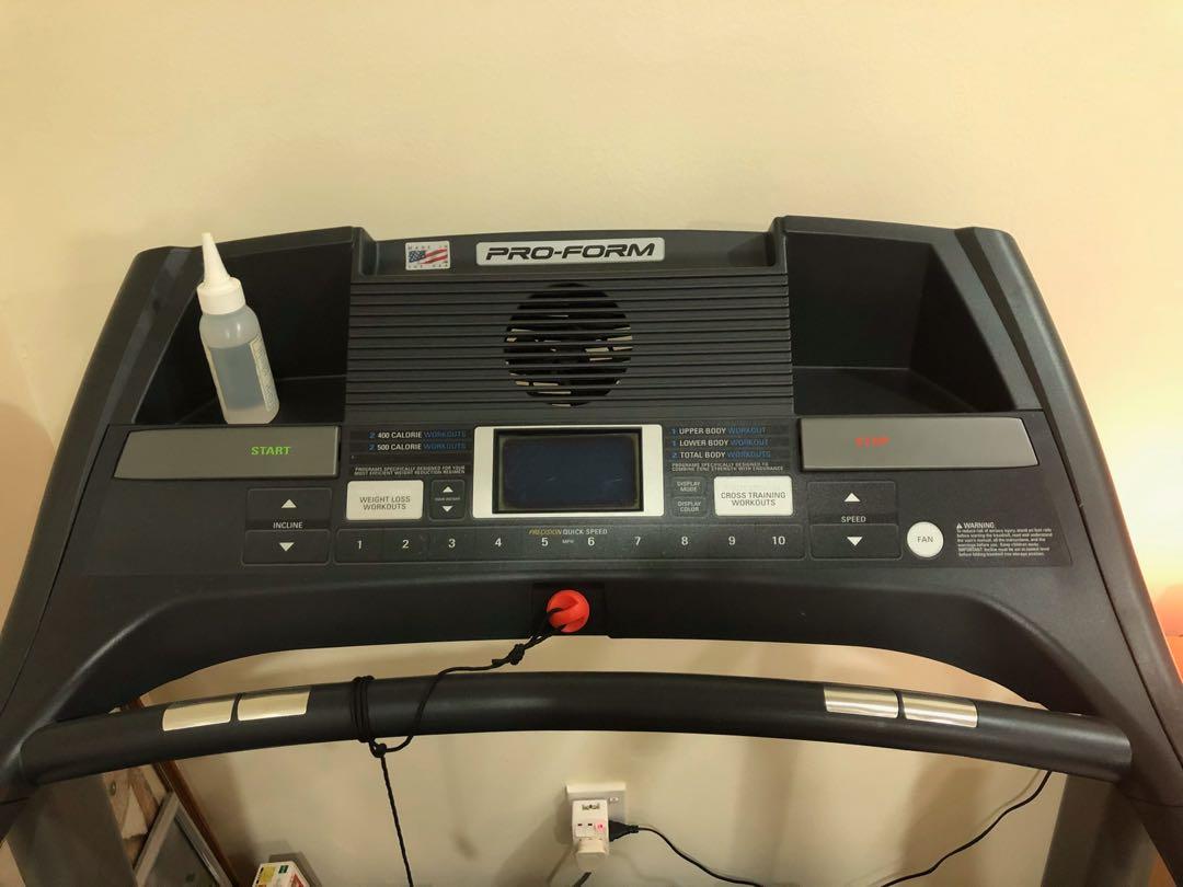 PRO FORM Treadmill, Sports Equipment, Exercise & Fitness, Cardio ...