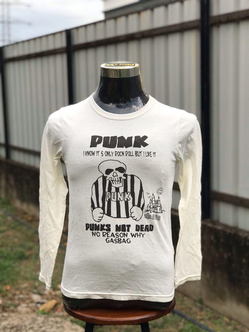 Punk Not Dead Tokyo Japan Skinhead, Men's Fashion, Tops & Sets, Tshirts & Polo Shirts on Carousell