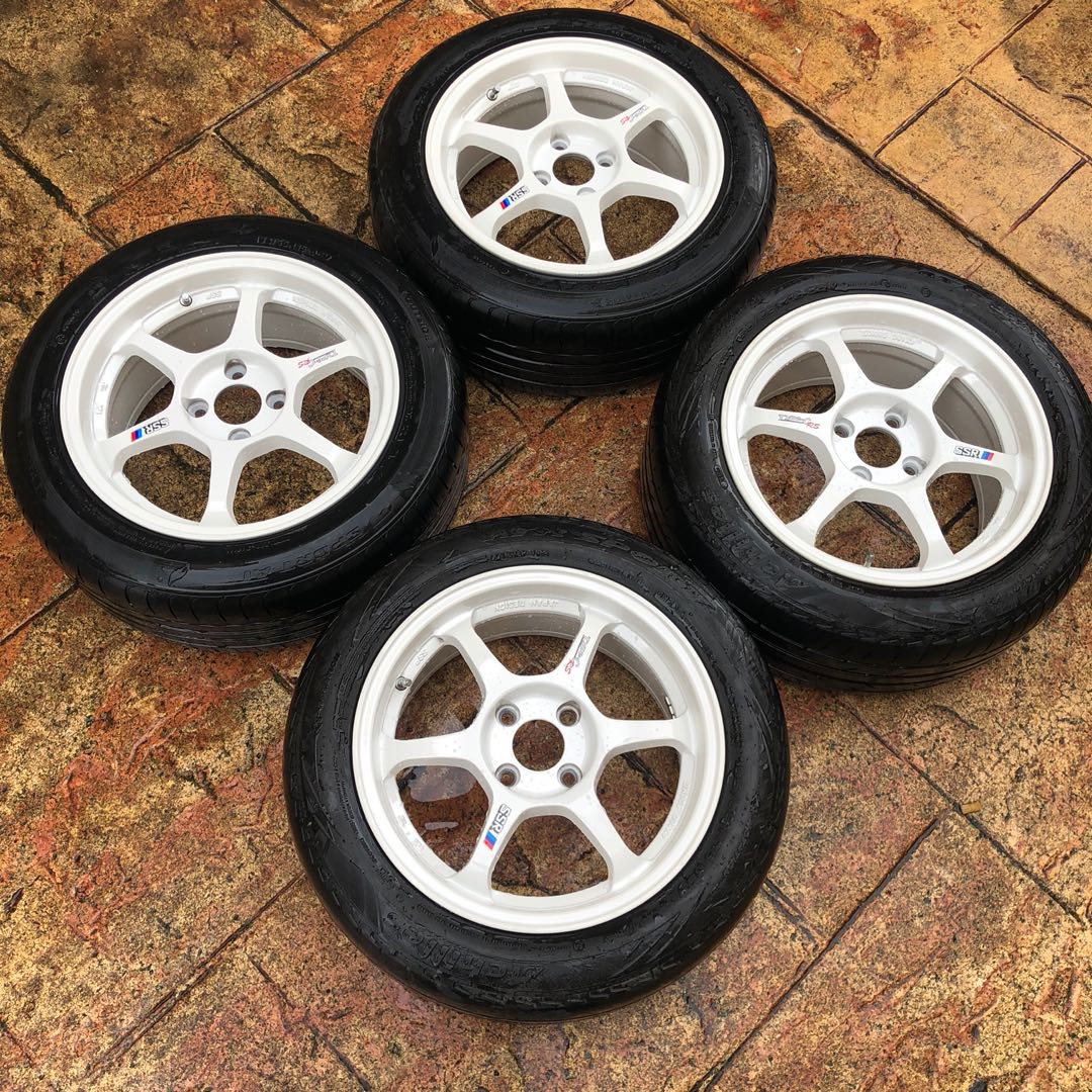 Rim SSR Type C 15 PCD100, Auto Accessories on Carousell