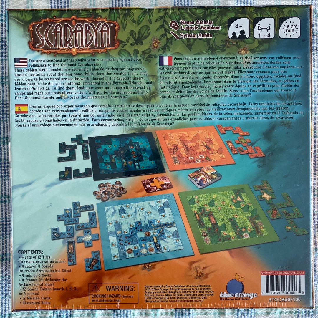 Scarabya board game, Hobbies & Toys, Toys & Games on Carousell