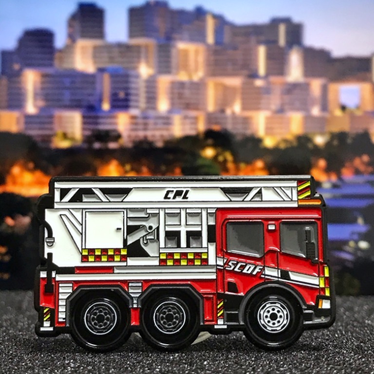 SCDF Combined Platform Ladder, Hobbies & Toys, Stationary & Craft ...