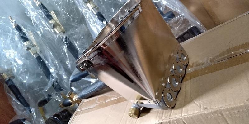 Set cement sprayer plastering bucket hopper air compressor, Commercial ...