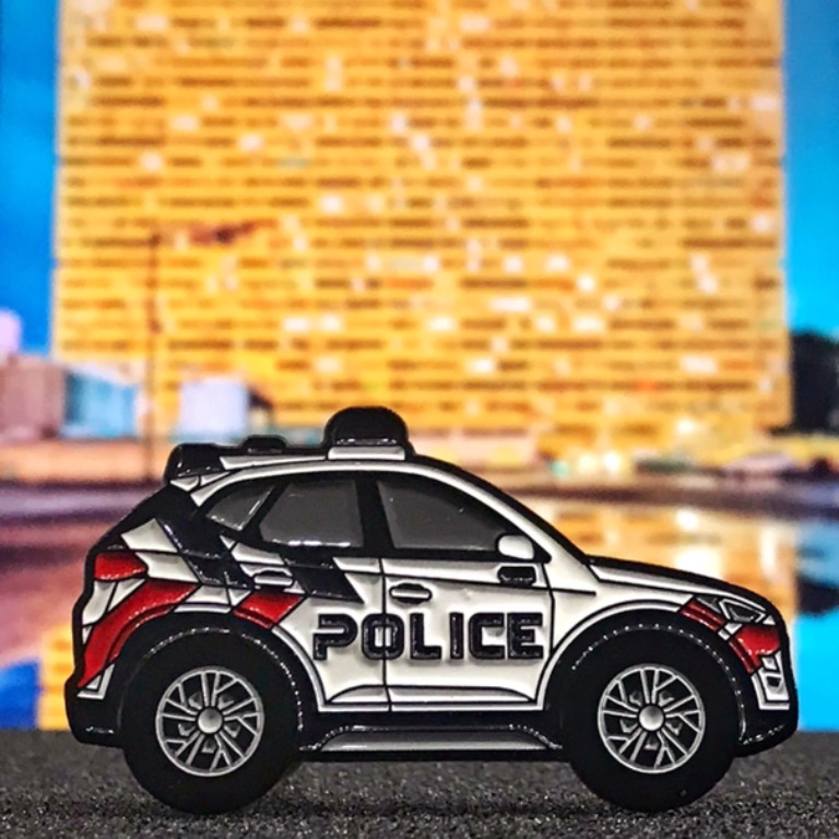 SPF New Gen FRC (Police Car) - Hyundai Tucson Pin/Magnet for bags ...