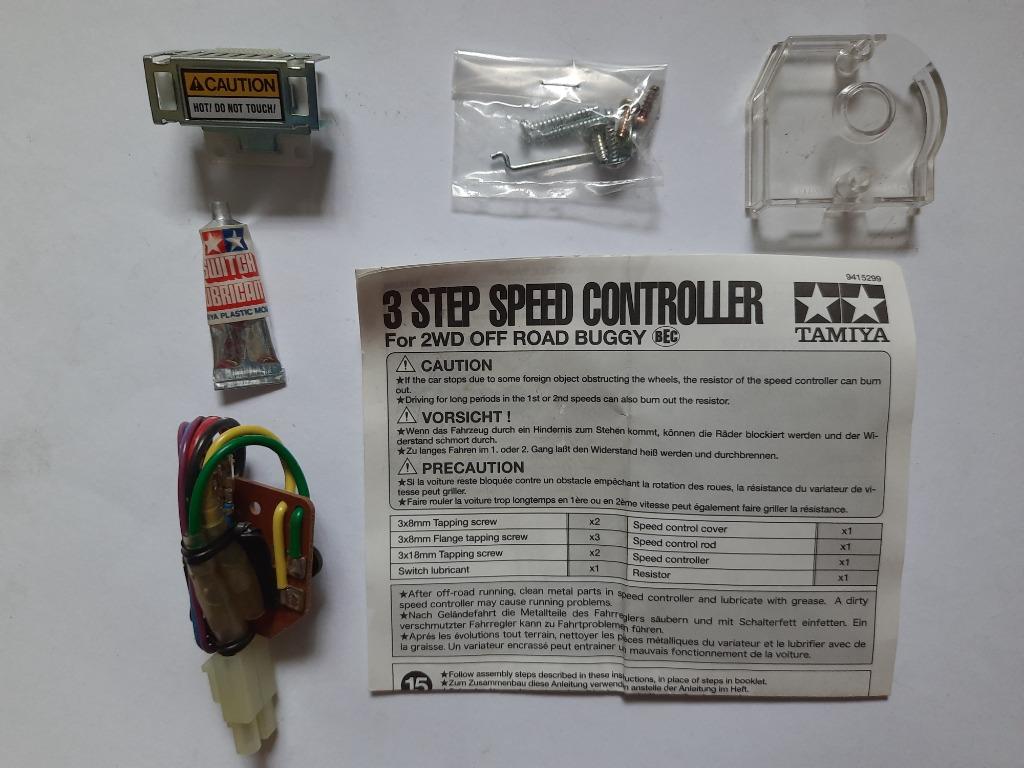 Tamiya 3 Step Controller/ Controller Bag for Remote Control Cars (BEC ...