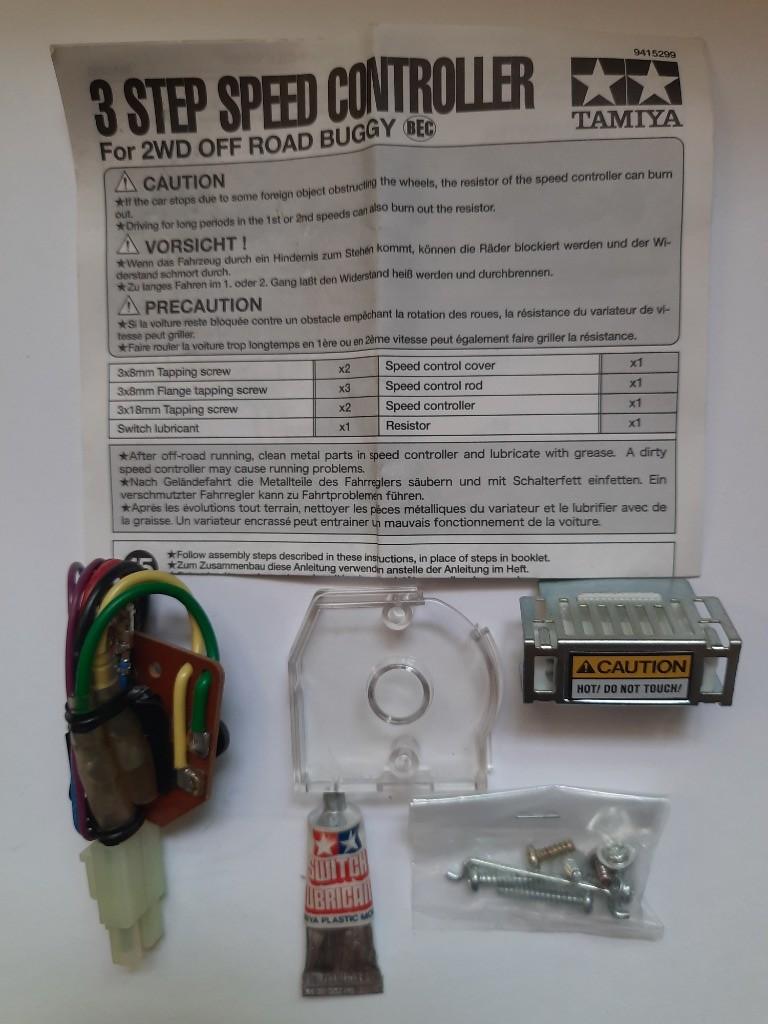 Tamiya 3 Step Controller/ Controller Bag for Remote Control Cars (BEC ...