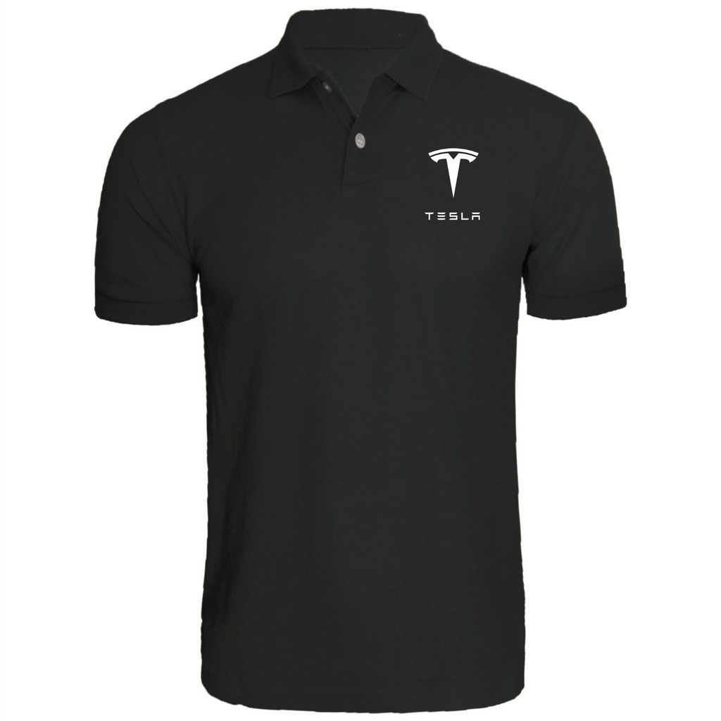 TESLA POLO SHIRT, Men's Fashion, Tops & Sets, Tshirts & Polo Shirts on ...