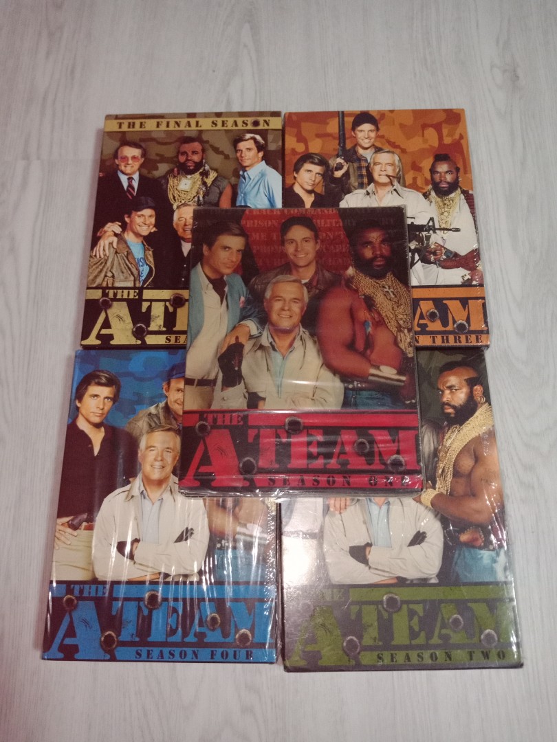 THE A-TEAM COMPLETE SEASON 80s TV Series DVDSETS, Music & Media, CDs ...