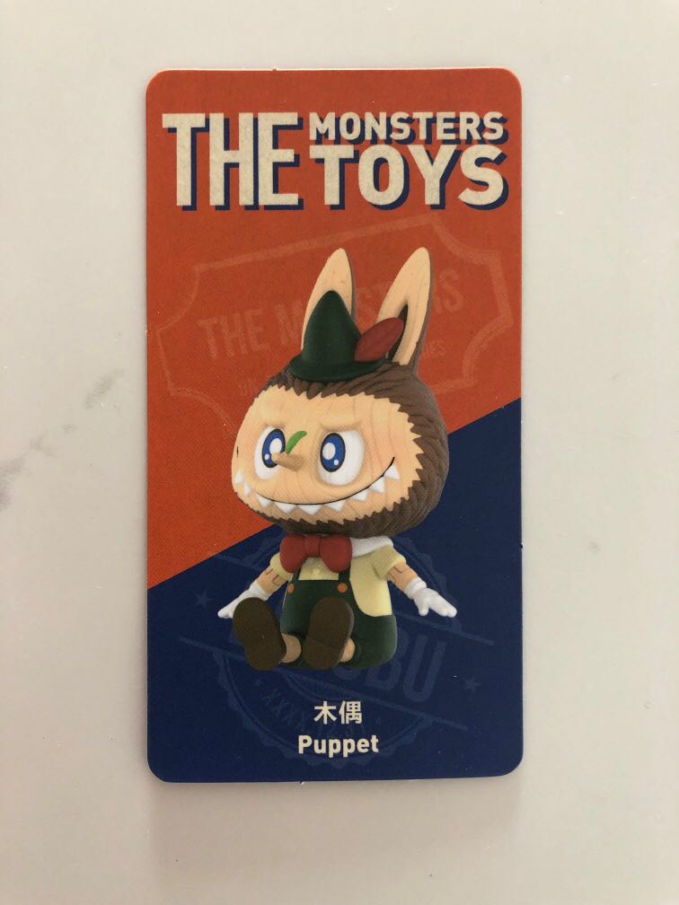 POPMART : LABUBU The Monsters PUPPET, Hobbies & Toys, Toys & Games on ...