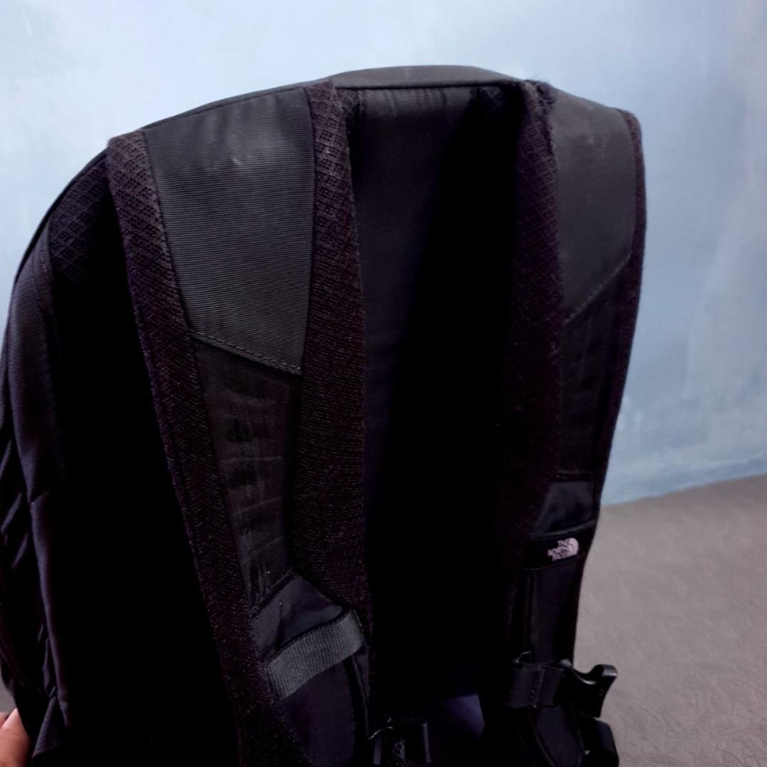 The North Face The Router Customised Black BackPack (TNF), Men's ...