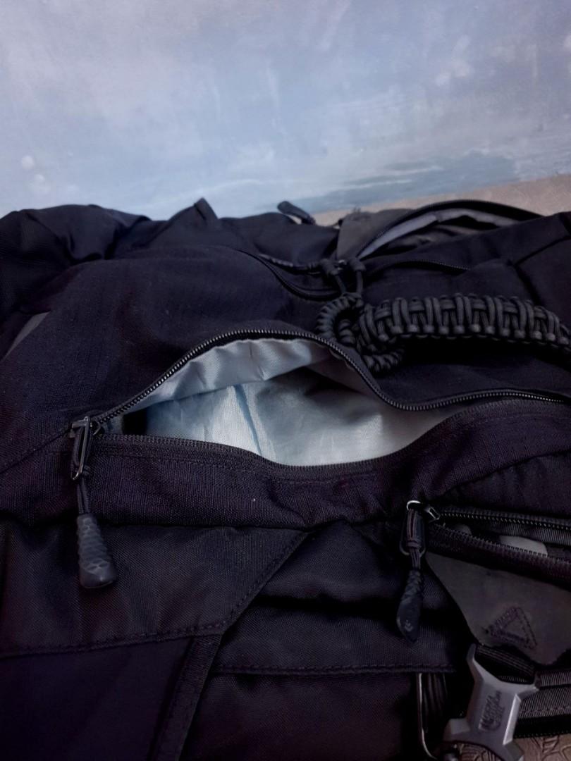 The North Face The Router Customised Black BackPack (TNF), Men's ...