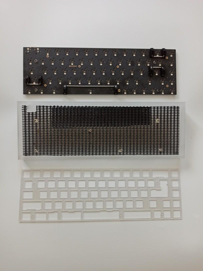 Tofu65 Acrylic Hotswap Kbdfans Custom Mechanical Keyboard, Computers ...