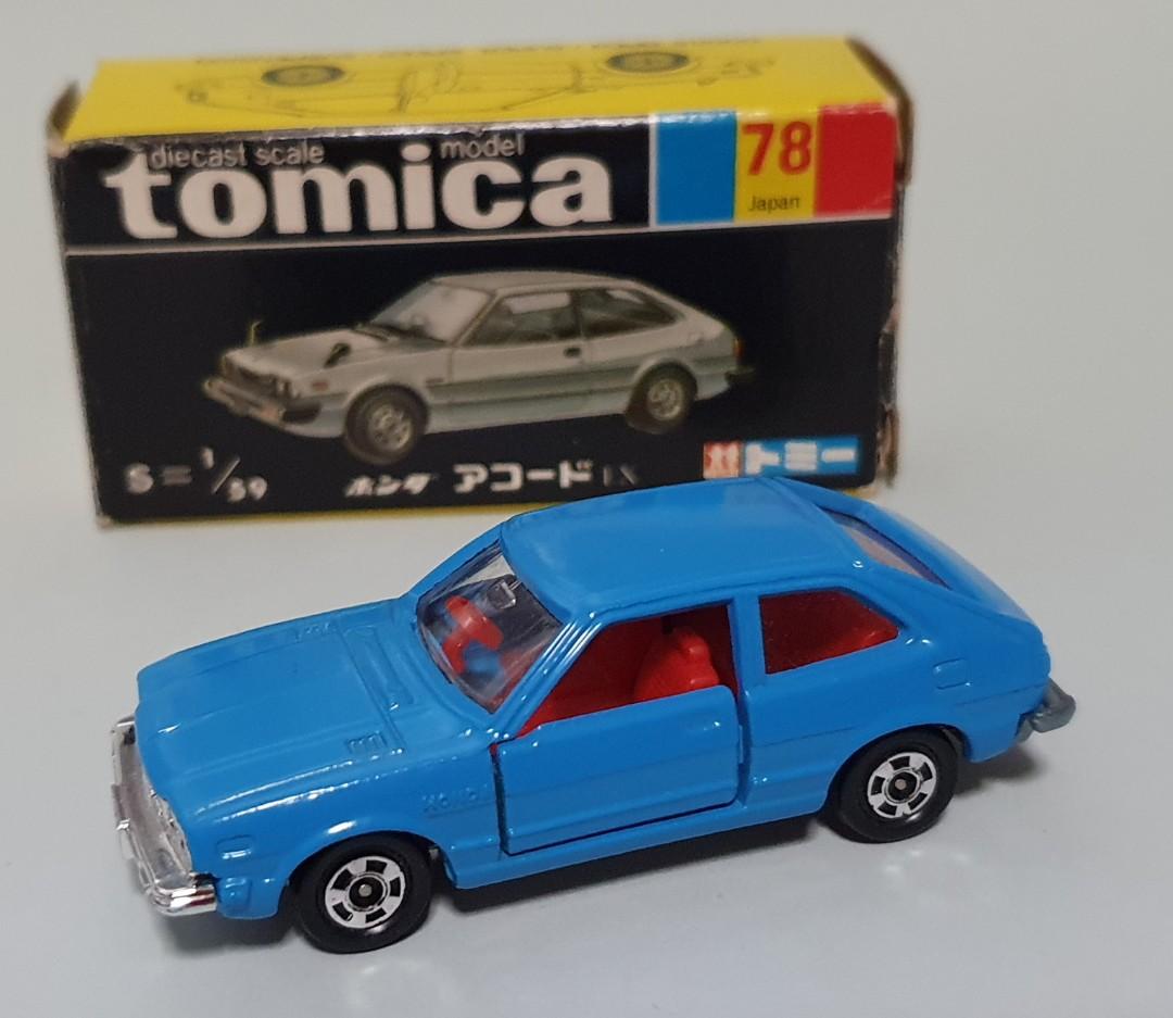 Tomica Honda Accord CVCC EX #78, Hobbies & Toys, Toys & Games on Carousell