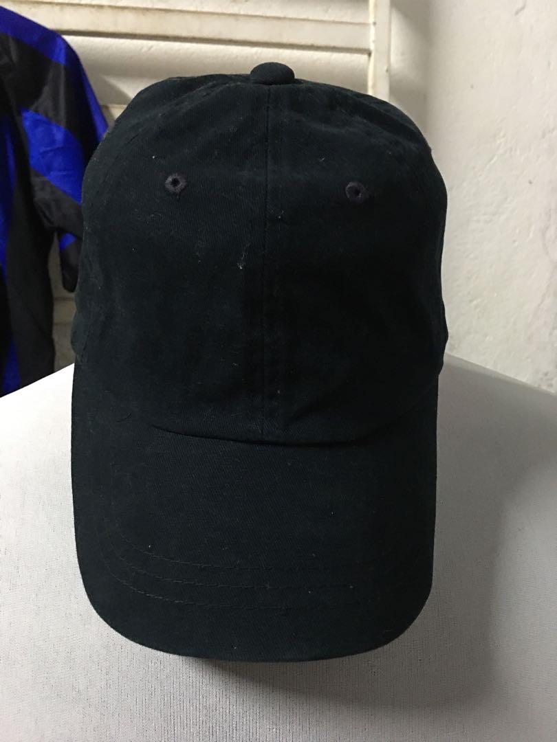 Topi Hitam Kosong, Men's Fashion, Watches & Accessories, Cap & Hats on ...