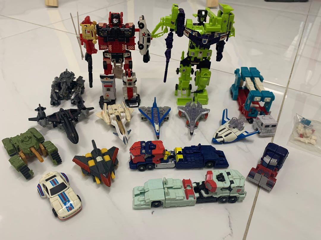 Transformers wst minicon micron bootleg combiners devastator optimus ...