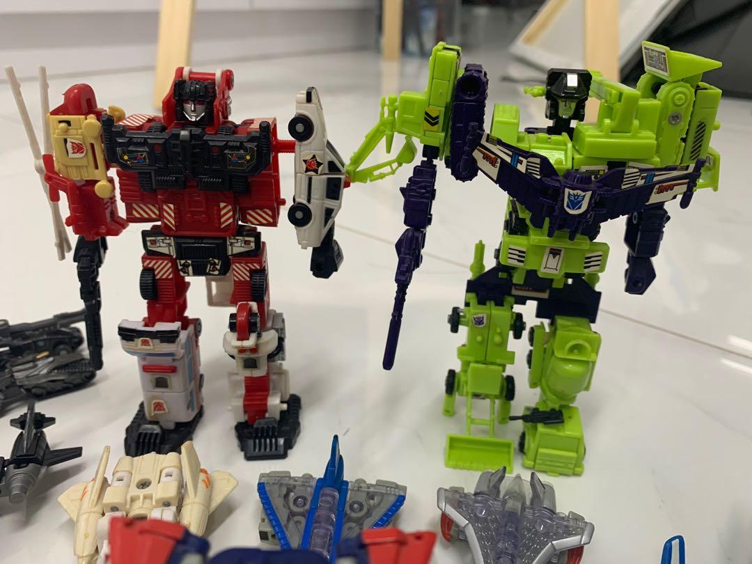 Transformers wst minicon micron bootleg combiners devastator optimus ...