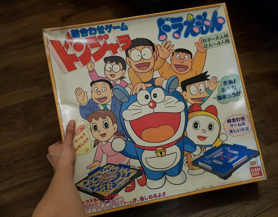 ULTRA RARE Doraemon Mahjong Board Game by Bandai, Hobbies & Toys, Toys ...