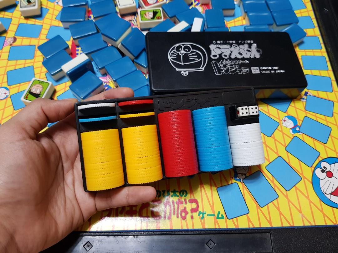 ULTRA RARE Doraemon Mahjong Board Game by Bandai, Hobbies & Toys, Toys ...
