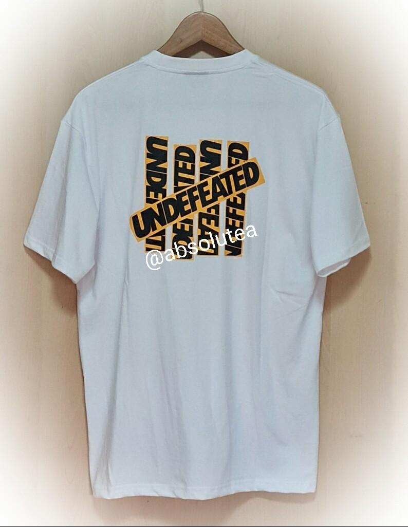 Undefeated Words on logo (Tape), Men's Fashion, Tops & Sets, Tshirts ...