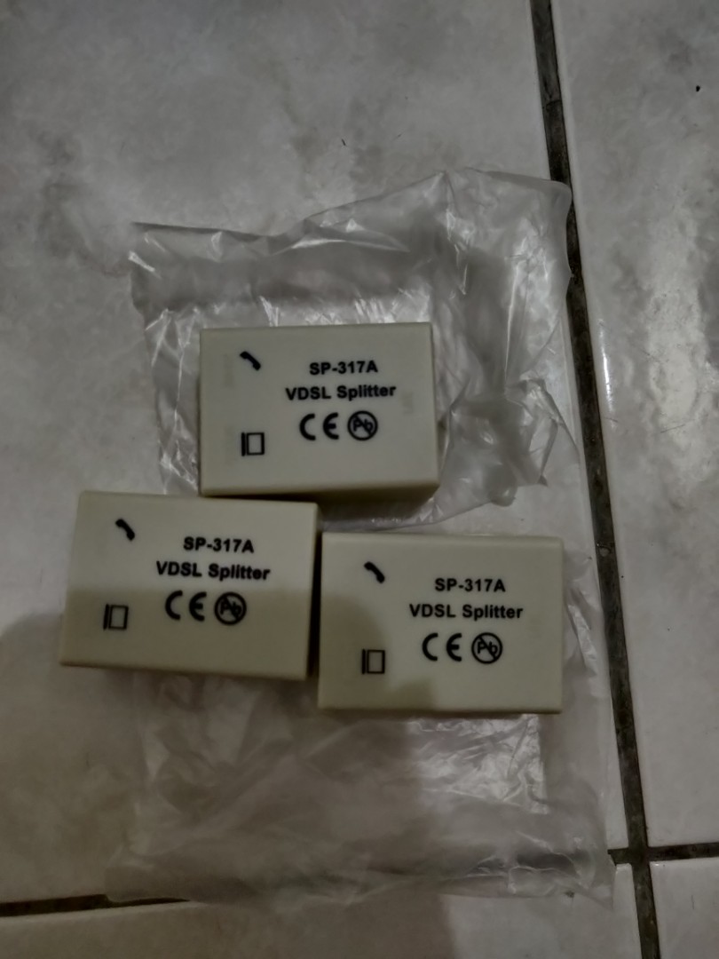 VDSL splitter, Computers & Tech, Parts & Accessories, Cables & Adaptors ...
