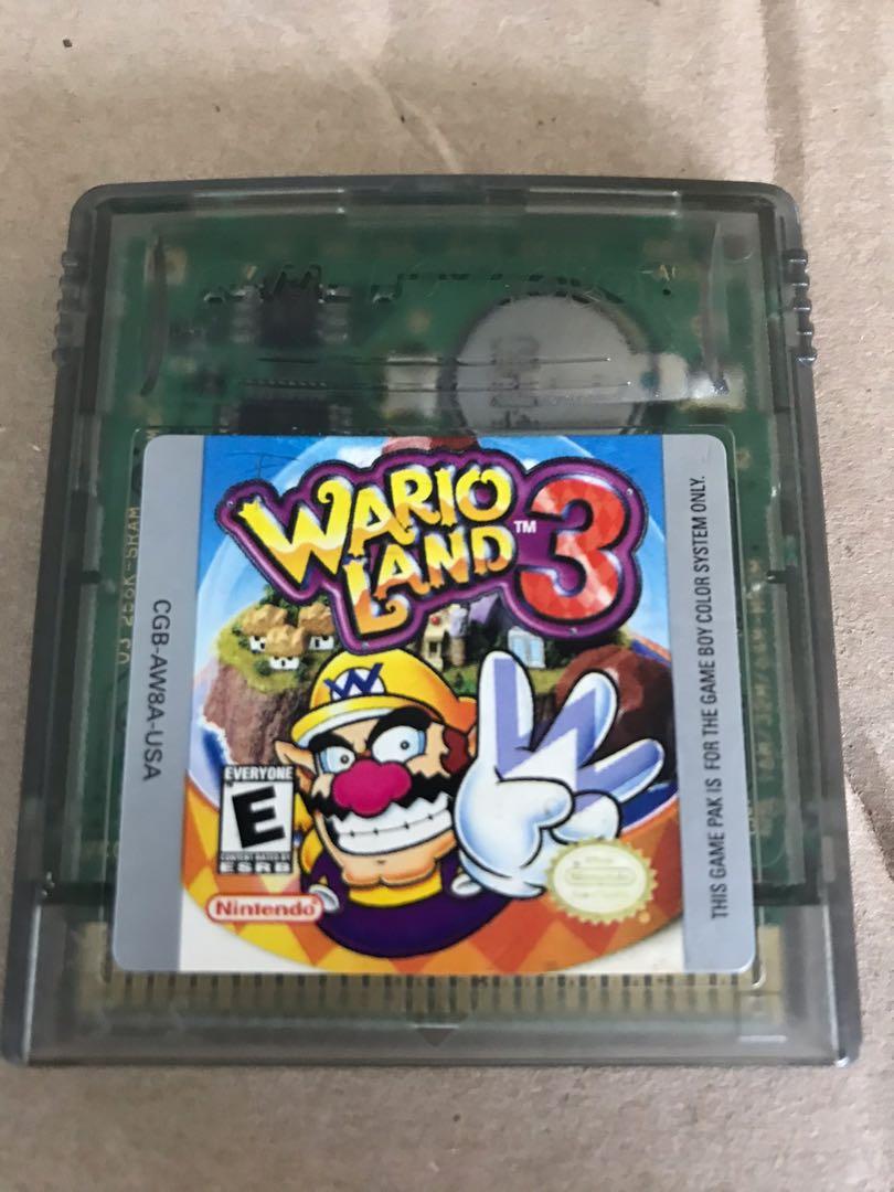 Wario Land 3 Gameboy Color Gbc, Video Gaming, Video Games, Nintendo on ...