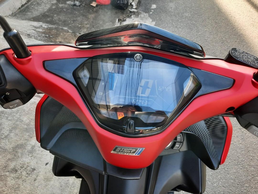 Yamaha Aerox ABS Keyless Red Type S 2020, Gress bgt, Surat Lengkap ...