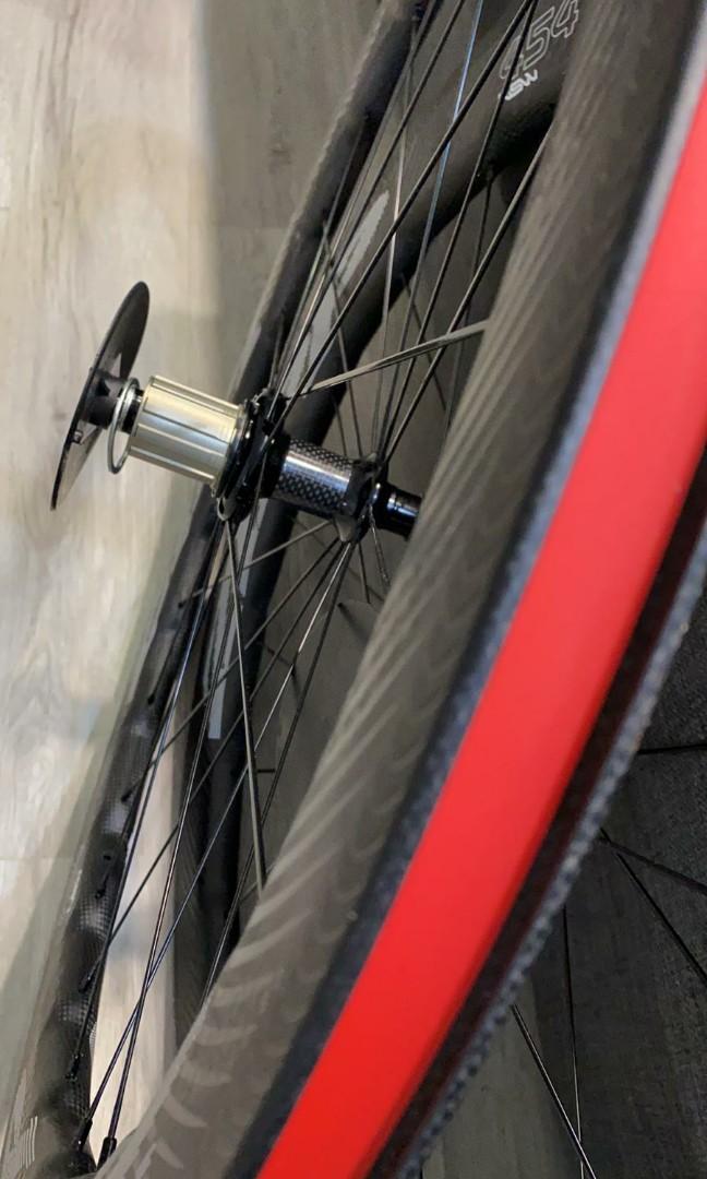 Zipp 454 Clincher Rim Brake Wheelset, Sports Equipment, Bicycles ...