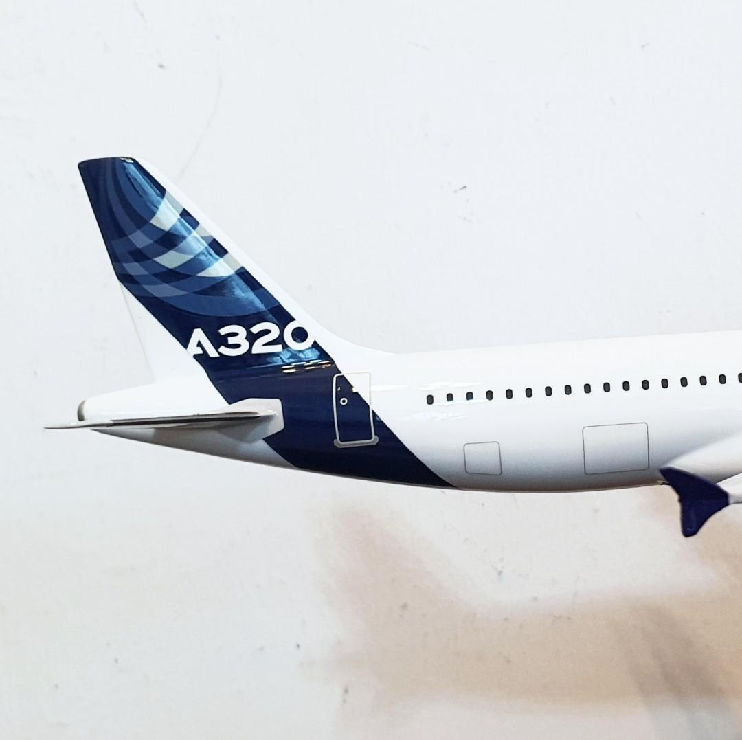 1:100 A320 CFM engine model in Airbus Livery, Hobbies & Toys, Toys ...