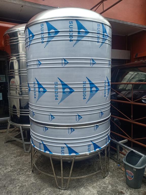 2000 Liters Stainless Steel Water Tank, Commercial & Industrial ...