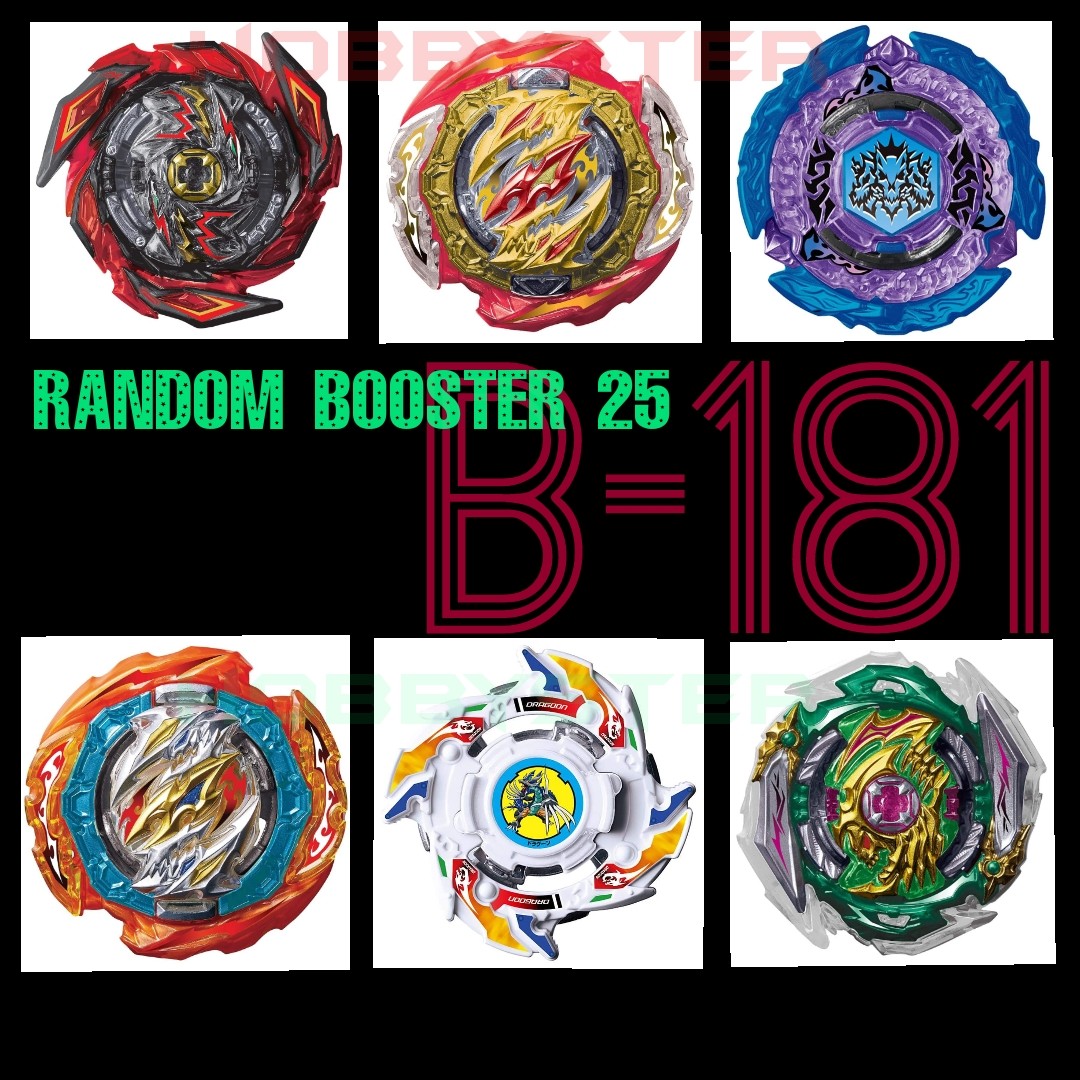 B 181 Beyblade Random Booster Vol 25, Hobbies & Toys, Toys & Games on ...