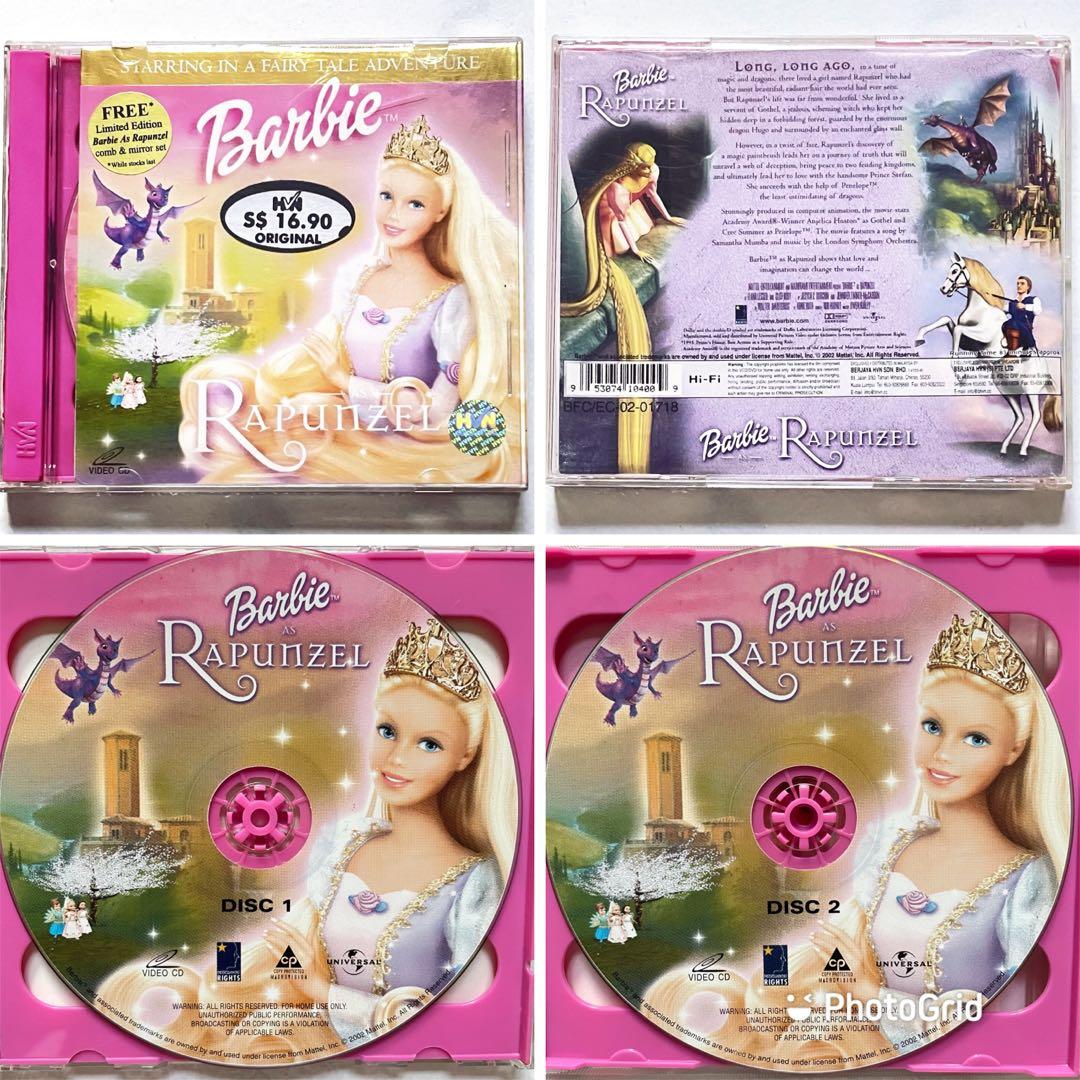 Barbie VCD, Hobbies & Toys, Music & Media, CDs & DVDs on Carousell