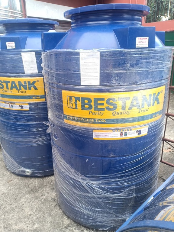 Bestank 1000 Liters Polyethylene Water Tank, Furniture & Home Living ...