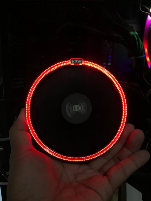 CPU COOLER (TOP BLOWER 92W E126MR) PC COOLER, 4-PIN SUPPORTED, RED ...