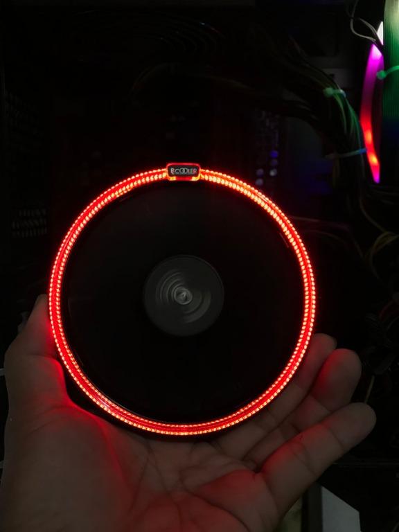 CPU COOLER (TOP BLOWER 92W E126MR) PC COOLER, 4-PIN SUPPORTED, RED ...