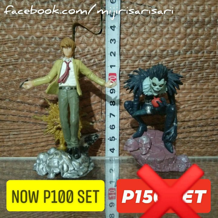 Death Note: Yagami Light and Ryuk KO set, Hobbies & Toys, Toys & Games ...