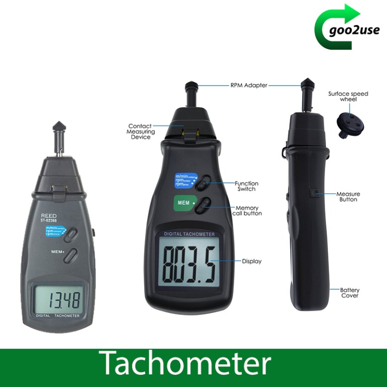 Digital tachometer ST-6236B, Health & Nutrition, Health Monitors ...