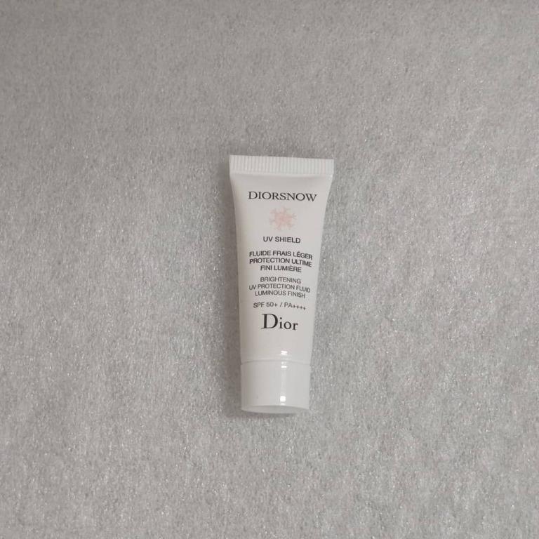 DIORSNOW - UV SHIELD Skin-breathable brightening emulsion - spf 50+ pa++++ 7ml, Beauty ...