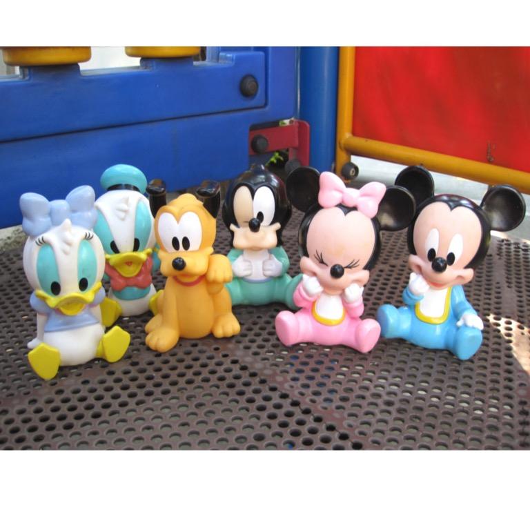 Disney Mickey Minnie Donald Goofy Pluto Squeeze Toys, Babies & Kids ...