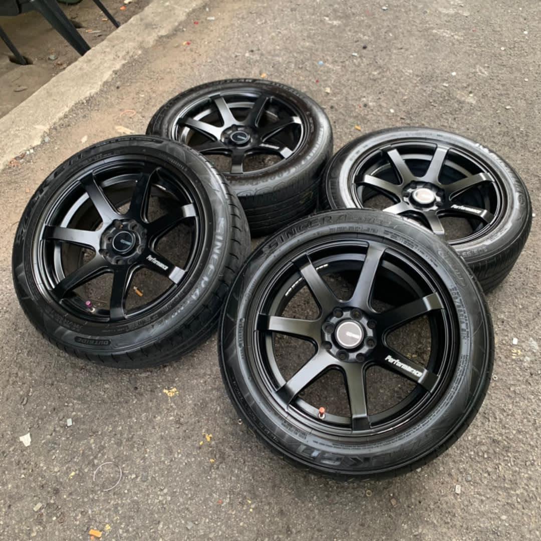 Enkei Pf07 16” waja persona gen2 livina wira, Auto Accessories on Carousell