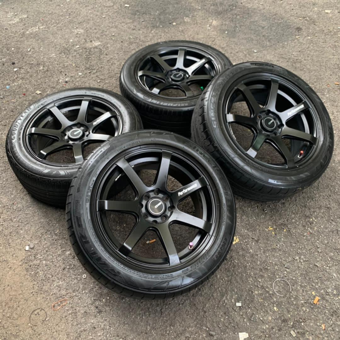 Enkei Pf07 16” waja persona gen2 livina wira, Auto Accessories on Carousell