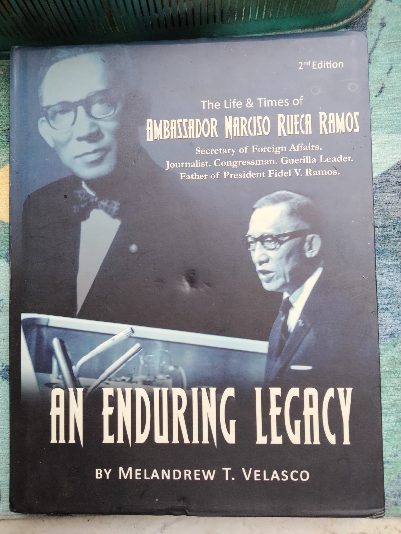 Filipiniana Coffeetable Book on Ambassador Narciso Ramos Diplomacy ...