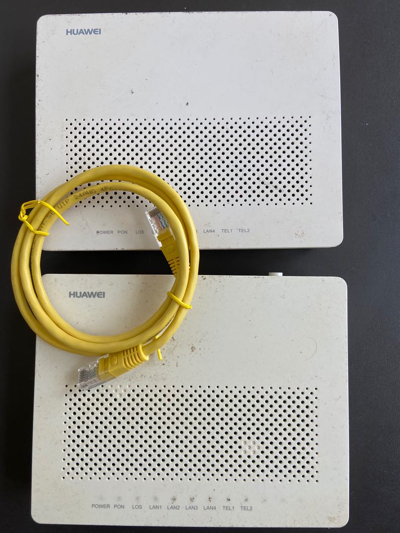 Huawei Modem (2 pieces) EchoLife GPON Terminal HG 8240H5, Computers ...
