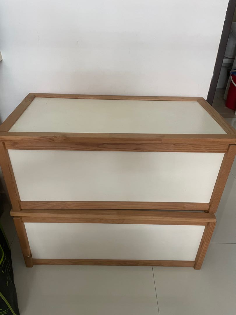 IKEA wooden box, Furniture & Home Living, Home Improvement ...