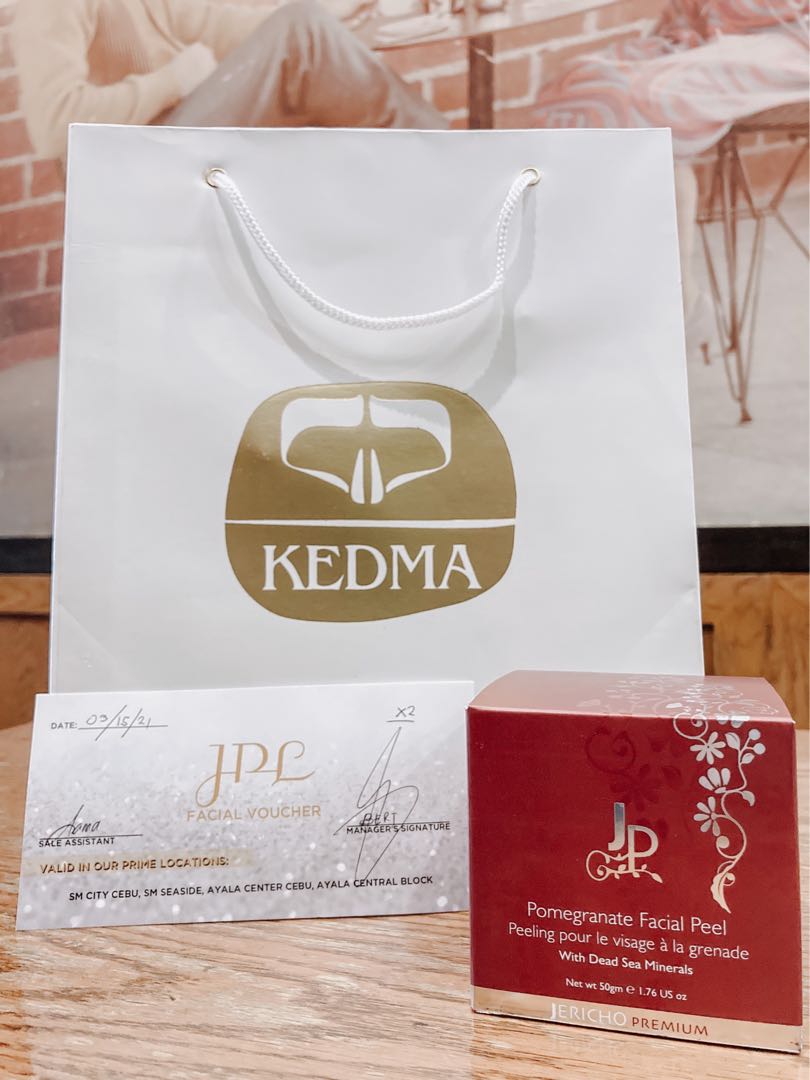 KEDMA JERICHO PREMIUM Pomegranate Facial Peel, Beauty & Personal Care ...