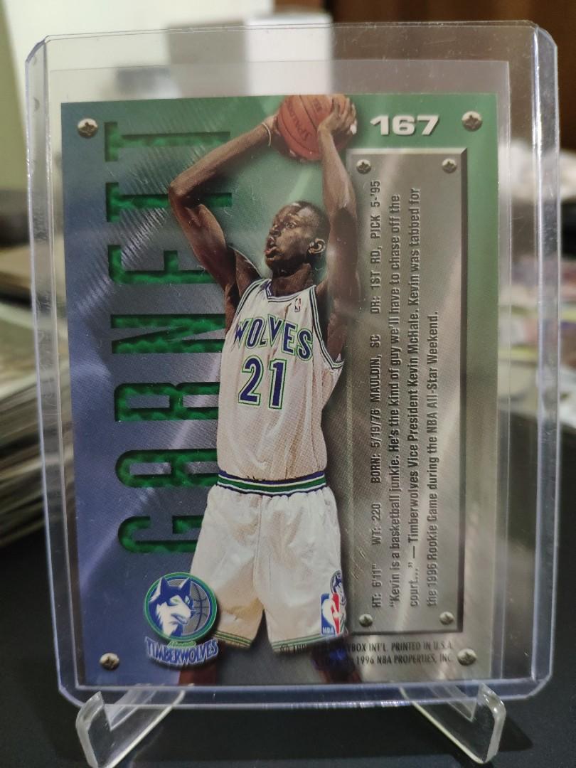 Kevin Garnett Rookie Card Metal Fleer NBA Cards for Sale, Hobbies ...