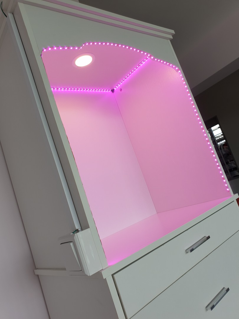 LED lights installation for altar, Furniture & Home Living, Lighting ...