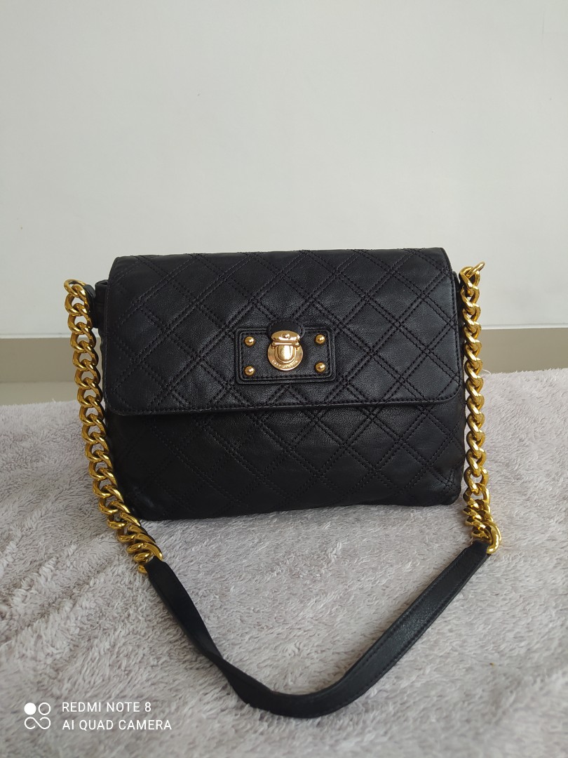 Marc Jacobs Made in Italy full kulit, Barang Mewah, Tas & Dompet di ...